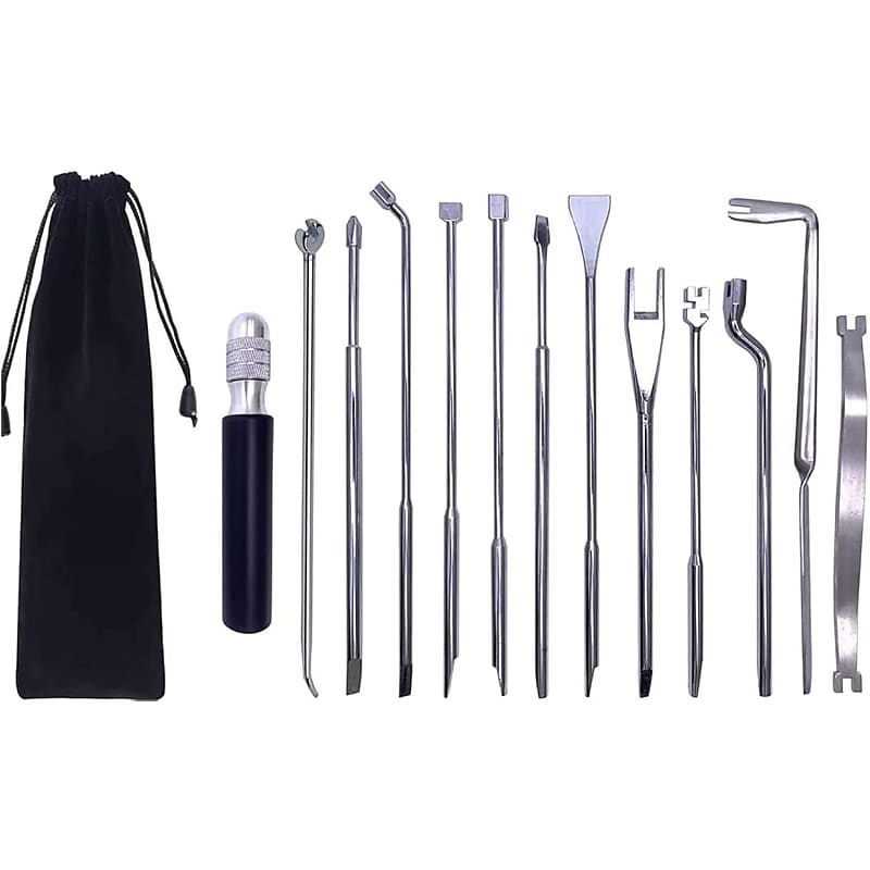 13Pcs Piano Regulating Tool Kit With 6" Combination Handle | Reverb