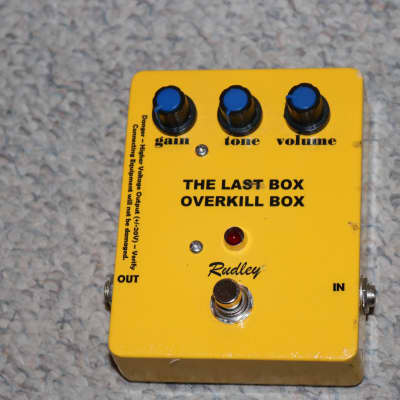 Rudley The Last Box Boost Pedal - Rare | Reverb