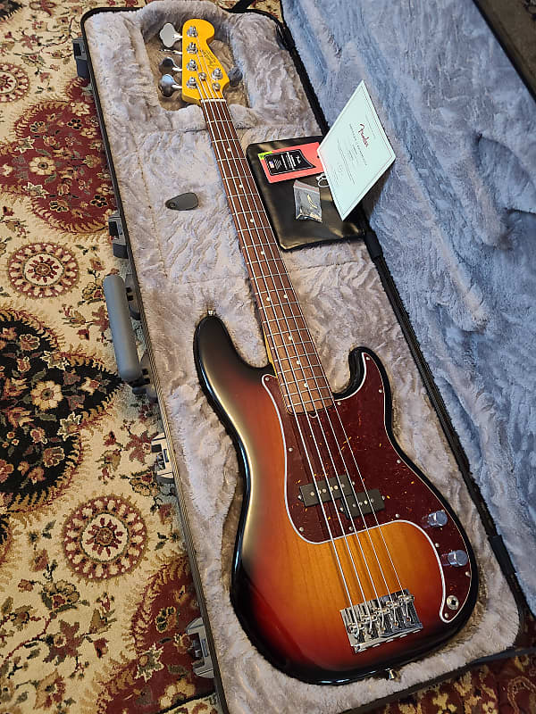 Fender American Professional II 5-string Precision Bass: | Reverb