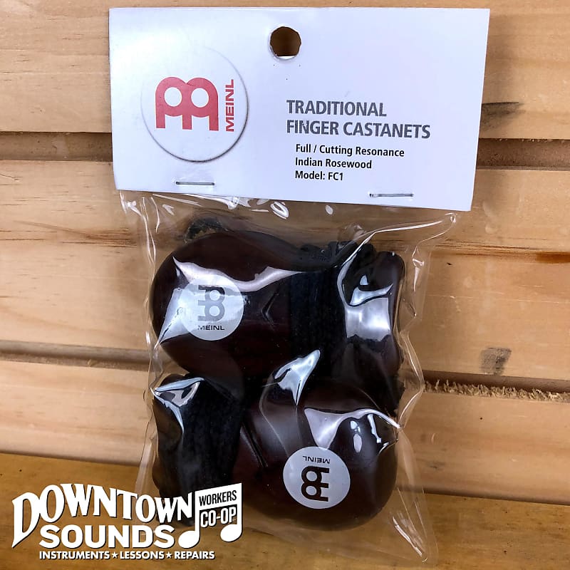 Meinl Traditional Rosewood Finger Castanets (Pair) | Reverb