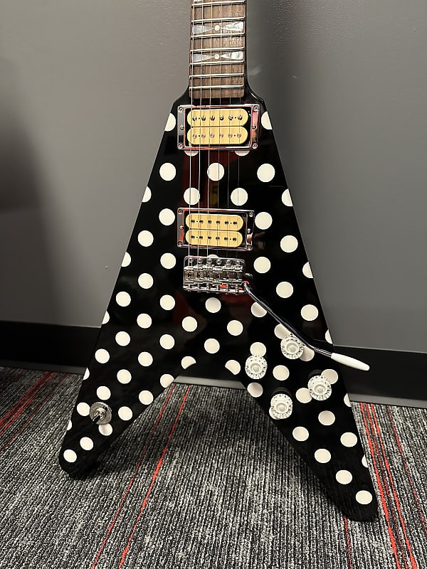 Sandoval Engineering Randy Rhoads Polka Dot by V - Made by | Reverb