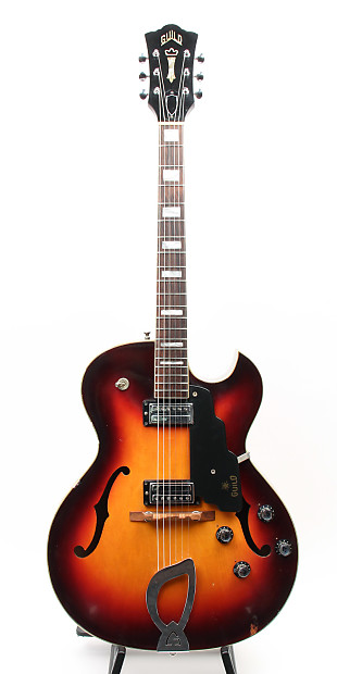 Guild CE-100D 1966 Sunburst | Reverb