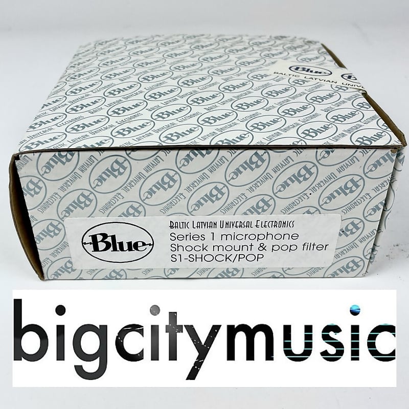 Blue S1 Shock/Pop series 1 shock mount & pop filter | Reverb