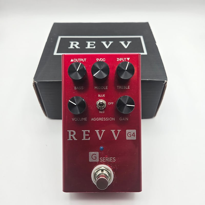 Revv - G4 - Overdrive/Distortion Pedal - w/ Box - x4914 USED | Reverb