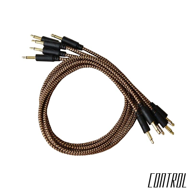 Instruo Braided Patch Cable Pack - 60cm (5 Pack) | Reverb