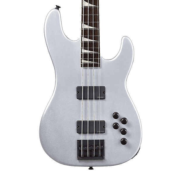 Jackson JS3V Silver Concert El Bass | Reverb