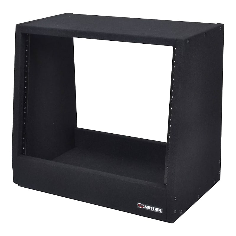 Odyssey CRS08SS 8U Carpeted Pro Audio Studio Rack Unit | Reverb