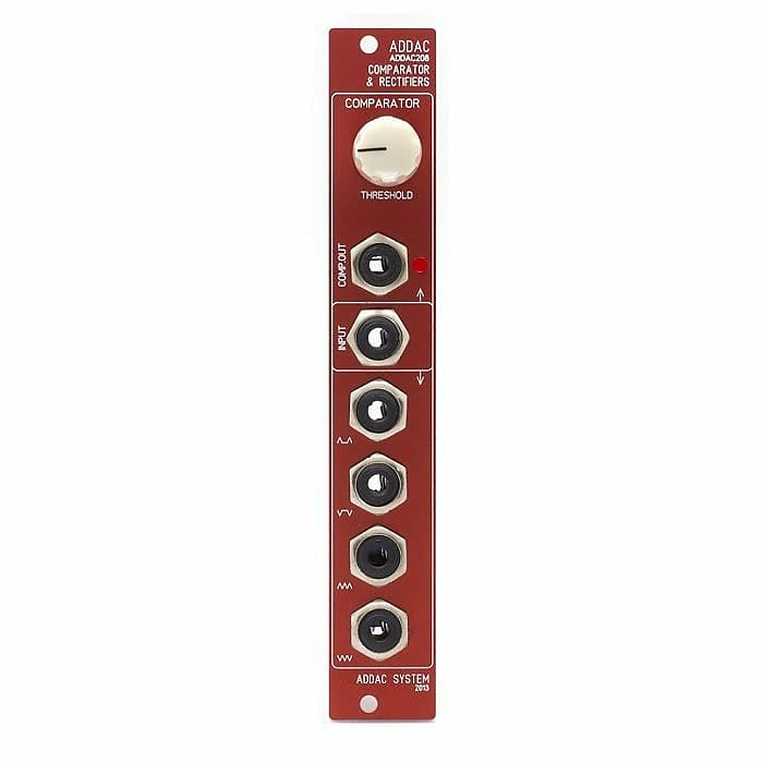ADDAC System ADDAC208 Comparator & Rectifiers Module (red) | Reverb