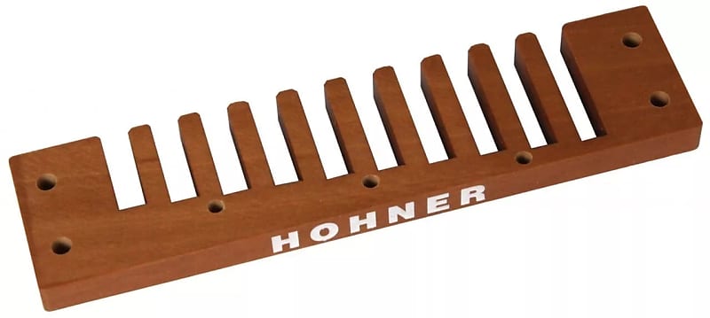 Hohner Marine Band deluxe Stock Pearwood Comb (Short Slot | Reverb