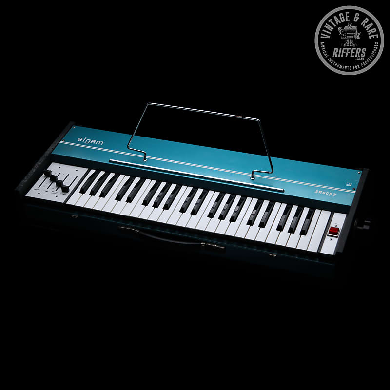 (Video) *Super Rare* Serviced Elgam Snoopy Vintage Electric | Reverb