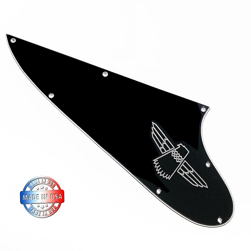 3 Ply Black Pickguard for Epiphone Thunderbird '64 Bass + | Reverb
