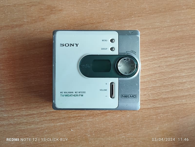 Sony NF 520 D 2004 - Sony Walkman Net MD Portable mini disc | Reverb