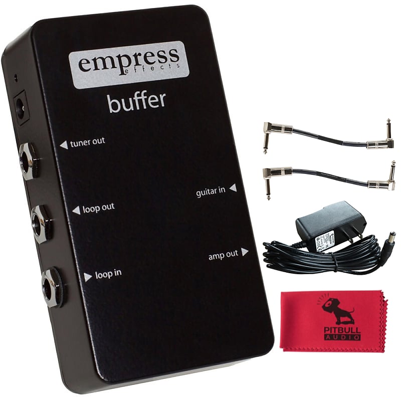 Empress Buffer Guitar Effects Pedal w/ Power Supply, Patch | Reverb