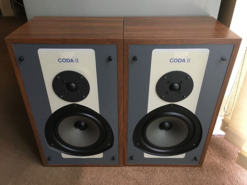 KEF Coda II Vintage Hi-Fi Speakers / Passive Monitors in | Reverb UK
