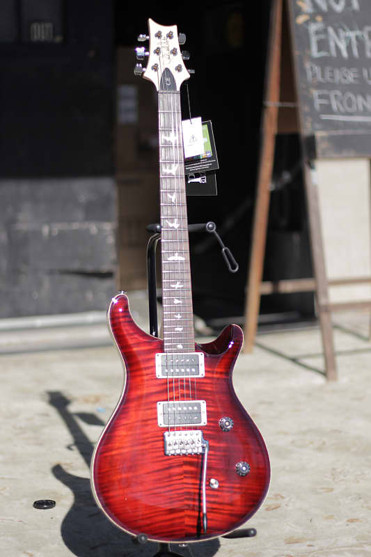 PRS CE24 2022 - Fire Red Burst | Reverb