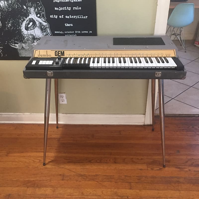 GEM Jumbo 49 combo organ Made in Italy; same parts as Vox | Reverb