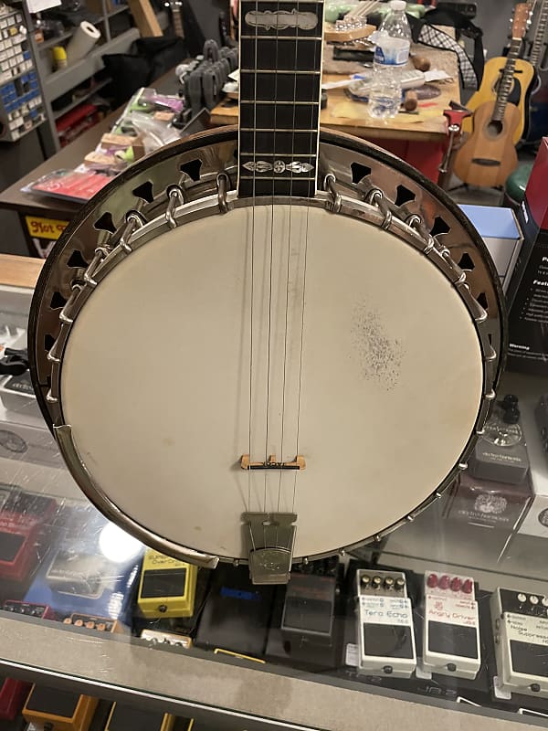 Vega Deluxe Vegaphone Tenor Plectrum Banjo | Reverb