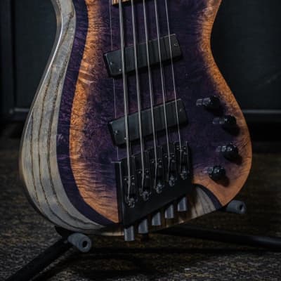 Kiesel ZBM5 - Arctic Finish 5 String Multiscale Bass | Reverb
