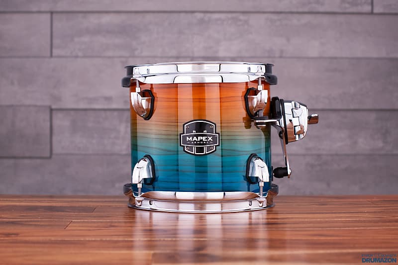 MAPEX ARMORY 8 X 7 ADD ON TOM PACK WITH TH800 CLAMP, OCEAN | Reverb