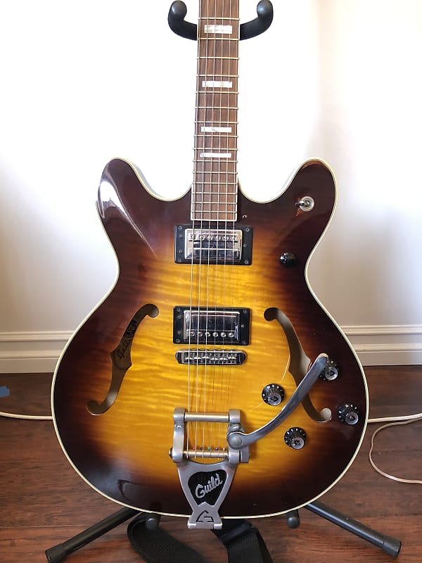 Guild Starfire V Sunburst SF-5 early 2000’s | Reverb