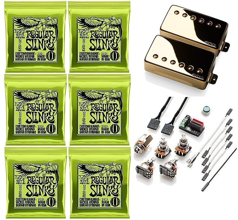 EMG Revelation Rev Set Gold Prashant Aswani Passive Standard | Reverb