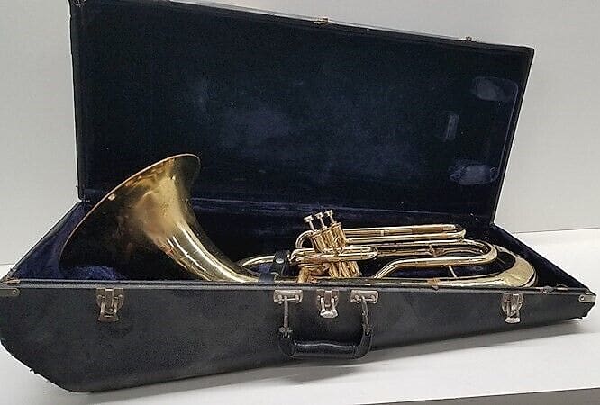 zzz Conn Shooting-Stars 3-Valve Baritone, USA, Brass with | Reverb