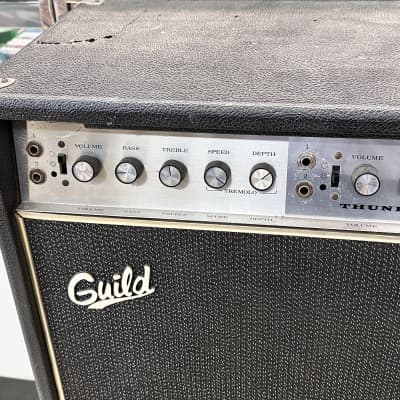 Guild Thunderbird Tube Guitar Amplifier 2 x 12 RARE | Reverb