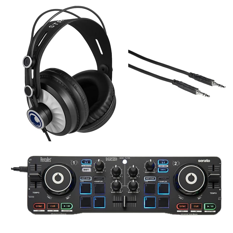 Hercules DJControl Starlight Portable DJ Controller for | Reverb