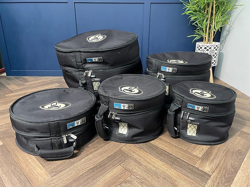 Protection Racket Drum Kit Case Set / Soft Cases / 5-Piece | Reverb