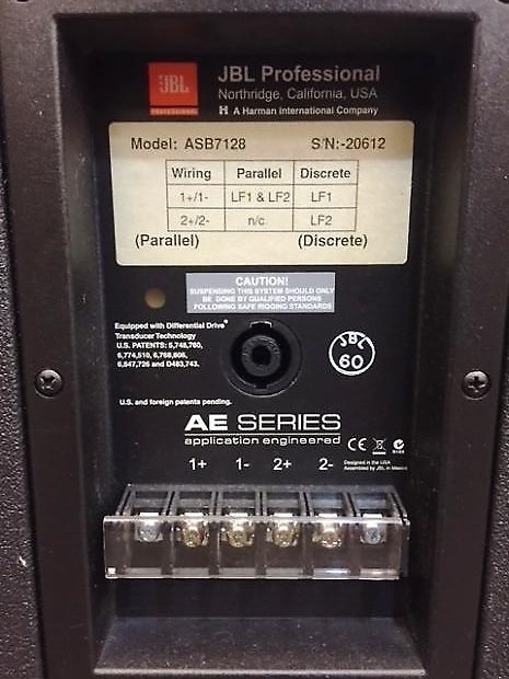 JBL ASB7128 | Reverb