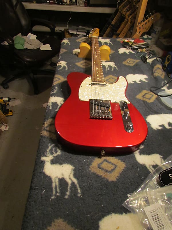 Fender Telecaster Candy Apple Red - MIM - Mexico | Reverb