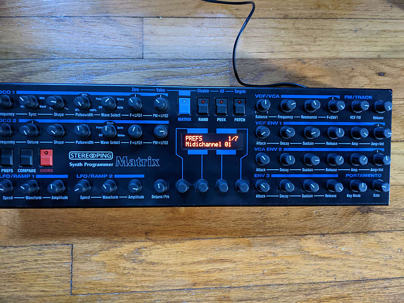 Stereoping Synth Programmer - Matrix 6/6R/1000 | Reverb