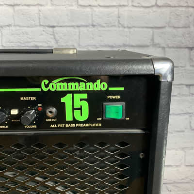Trace Elliot Commando 15 100W Bass Guitar Combo Amp | Reverb