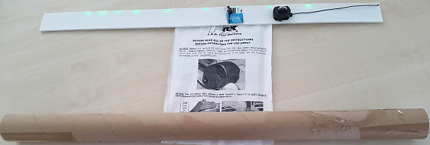 FretFX FretFX illuminated fret markers - Green - 35" bass | Reverb