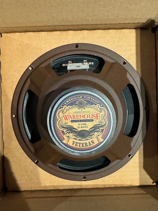 Warehouse Guitar Speaker WGS Veteran 20 watt 10" 8 ohm | Reverb