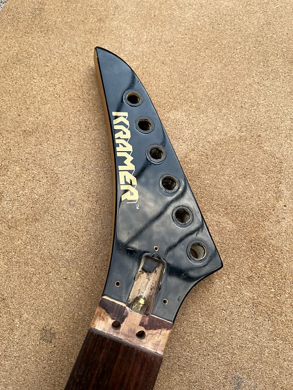 Kramer Neck 1986 Block Logo Lefty/Right Reverse | Reverb