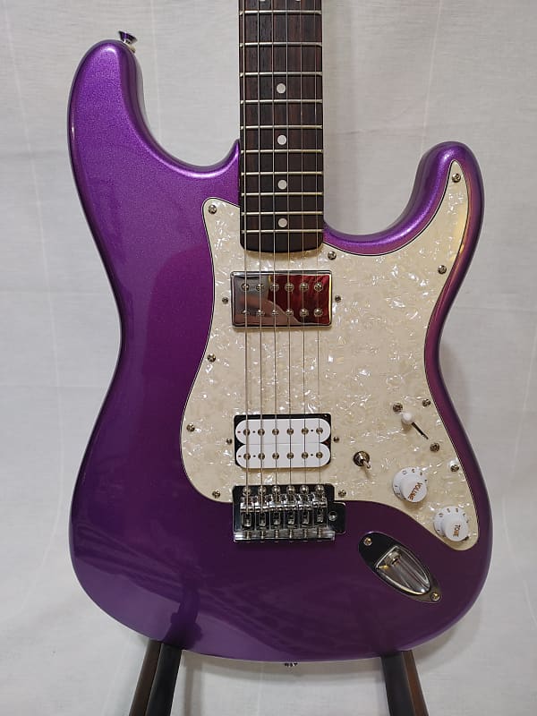 Squier by Fender SE Stratocaster Partscaster - Metallic | Reverb