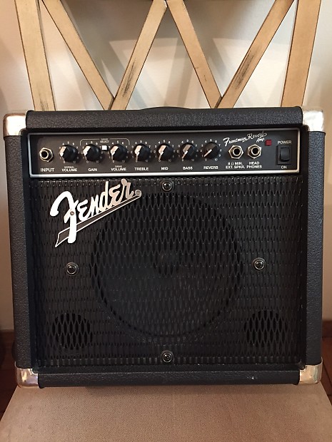 Fender Frontman 15R 2000's Black | Reverb