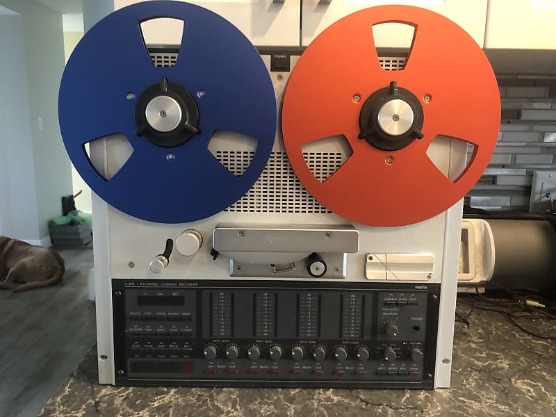 REVOX C278 1/2" 8 track logging recorder. SERVICED! 1985 | Reverb