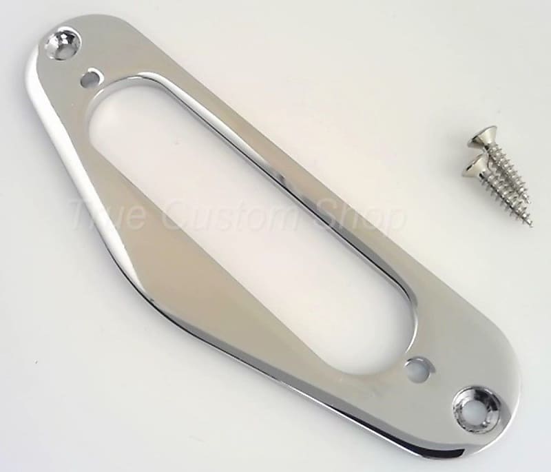 True Custom Shop® Chrome Metal Neck Pickup Mounting Ring for | Reverb