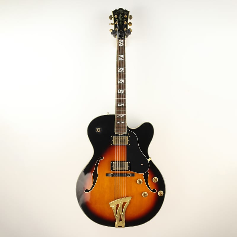 1996 Washburn J-6s "Wes Montgomery" Signature Archtop Guitar | Reverb