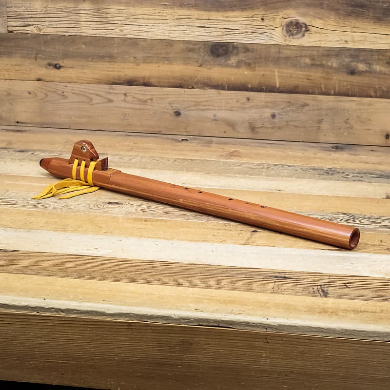 Hawk Native American Style ProLine Flute w/ Eagle Totem | Reverb