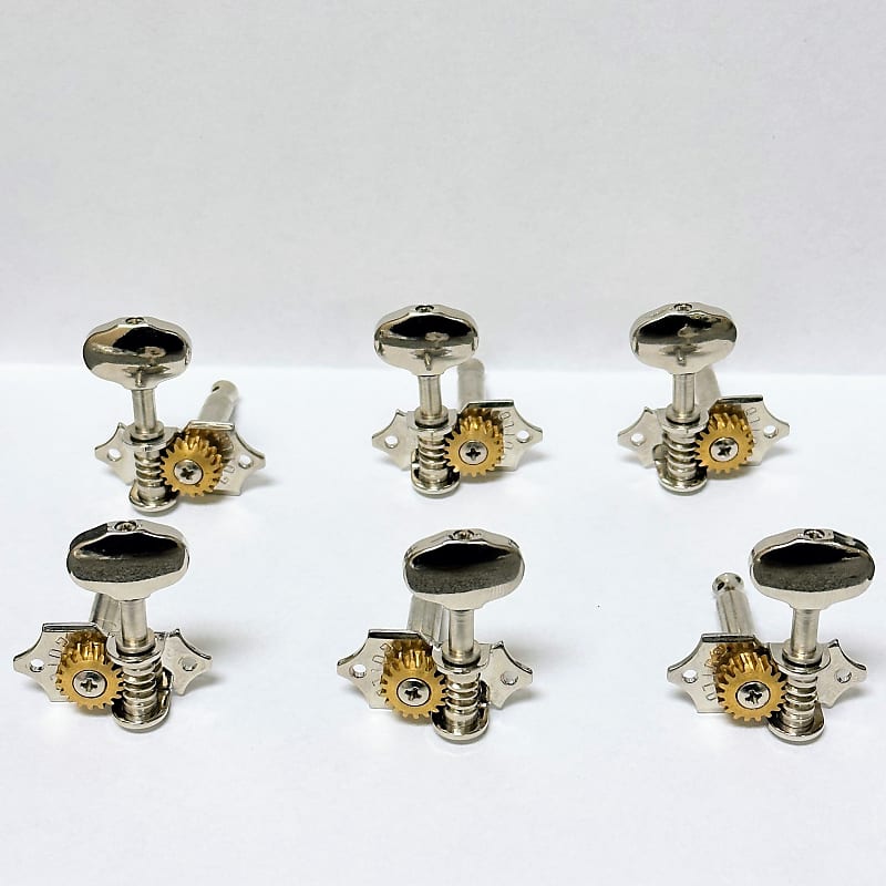 Guild Open Gear Tuning Machines Set 3 + 3 | Reverb