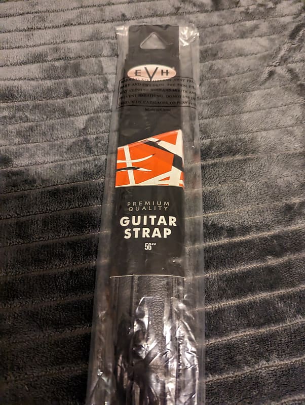 EVH 56" Premium strap and strap locks | Reverb