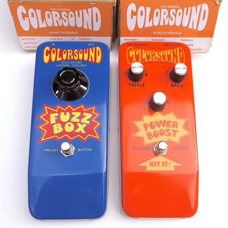 Vintage 1996 Colorsound/Sola Sound Dick Denney Original V1 | Reverb