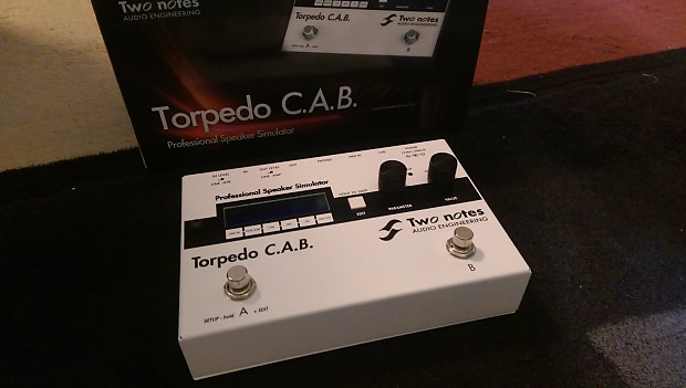 Two Notes Torpedo CAB Speaker Simulator | Reverb