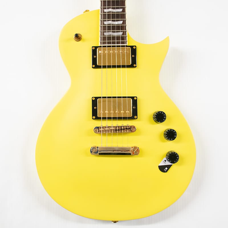 ESP LTD Eclipse EC-256 Electric Guitar - Vintage Gold Satin | Reverb
