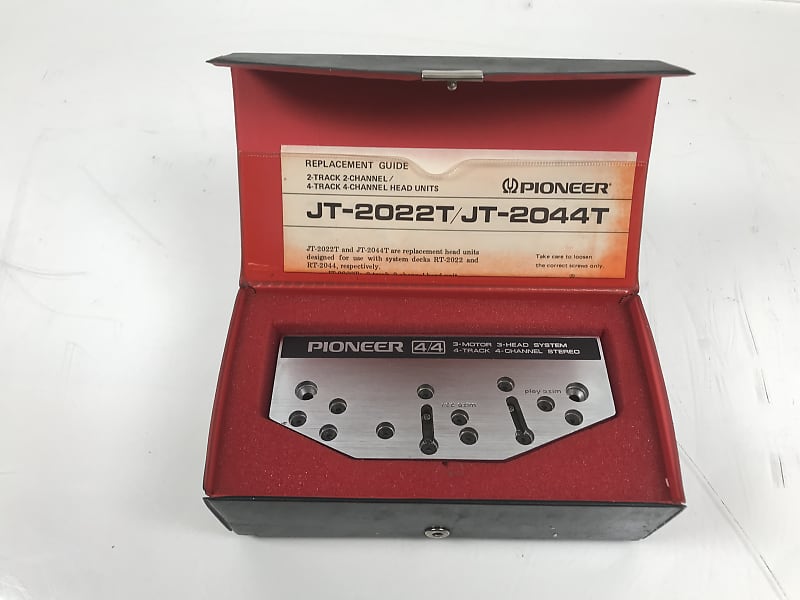 Rare Head Block Pioneer JT-2022T / JT-2044T Reel-to-Reel Tape | Reverb