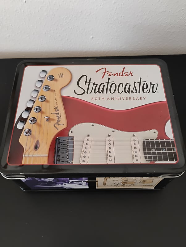 Fender Stratocaster 2004 - 50th Anniversary lunch box | Reverb