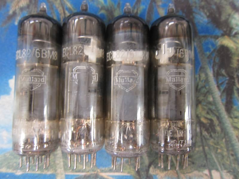 4 Vintage Mullard ECL82/6BM8 Power Tubes 1960s, Gt | Reverb Australia